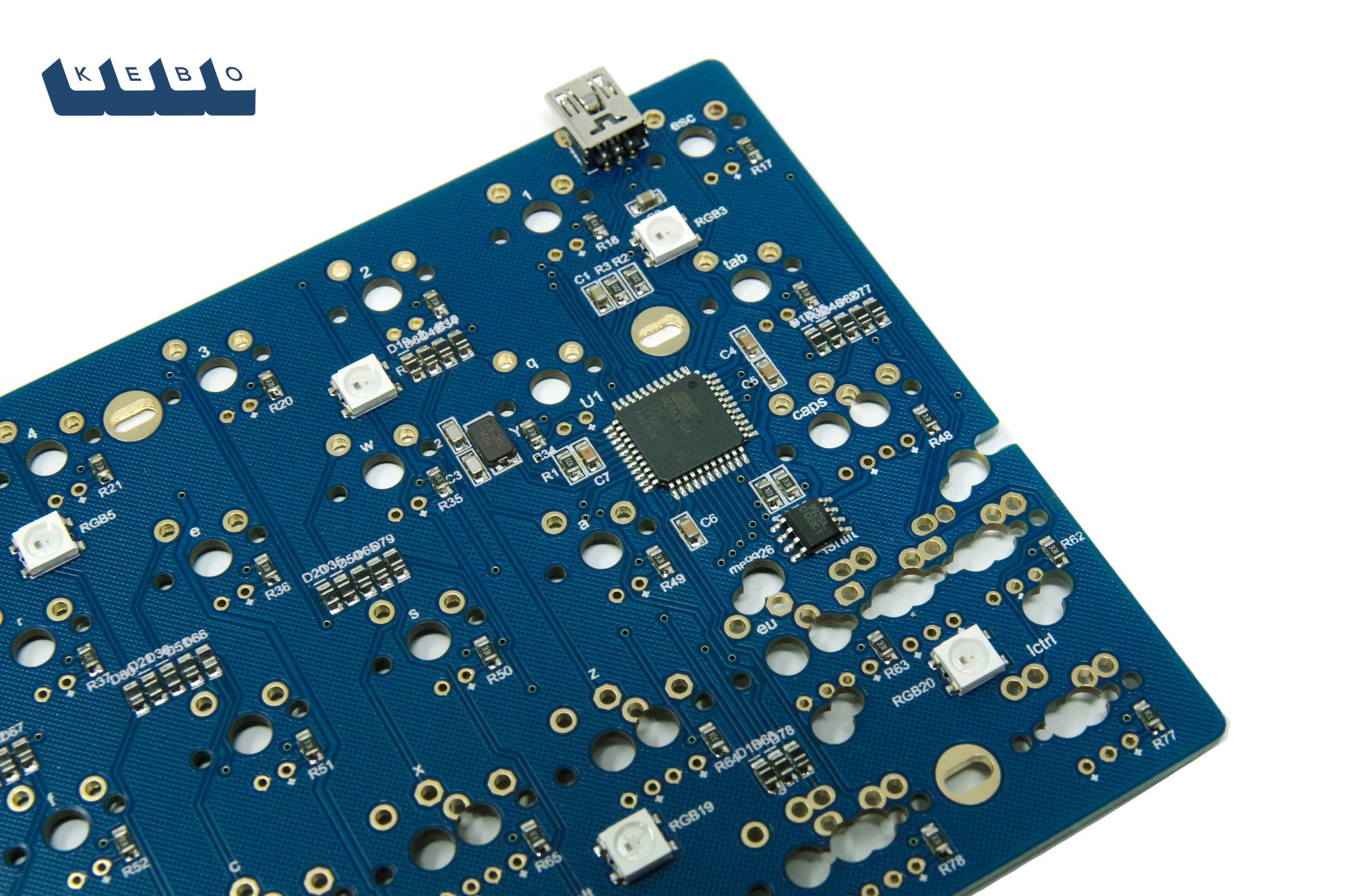 DZ60 RGB PCB - Kebo.Store